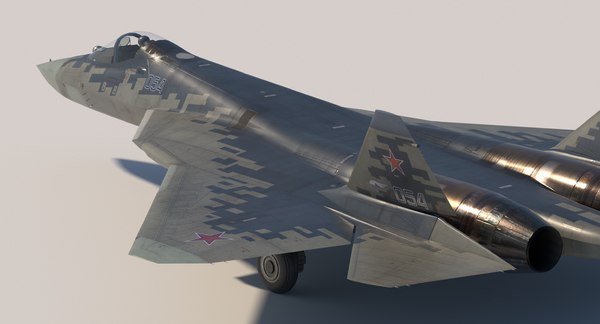 Sukhoi su57 prototype 054 3D - TurboSquid 1411246