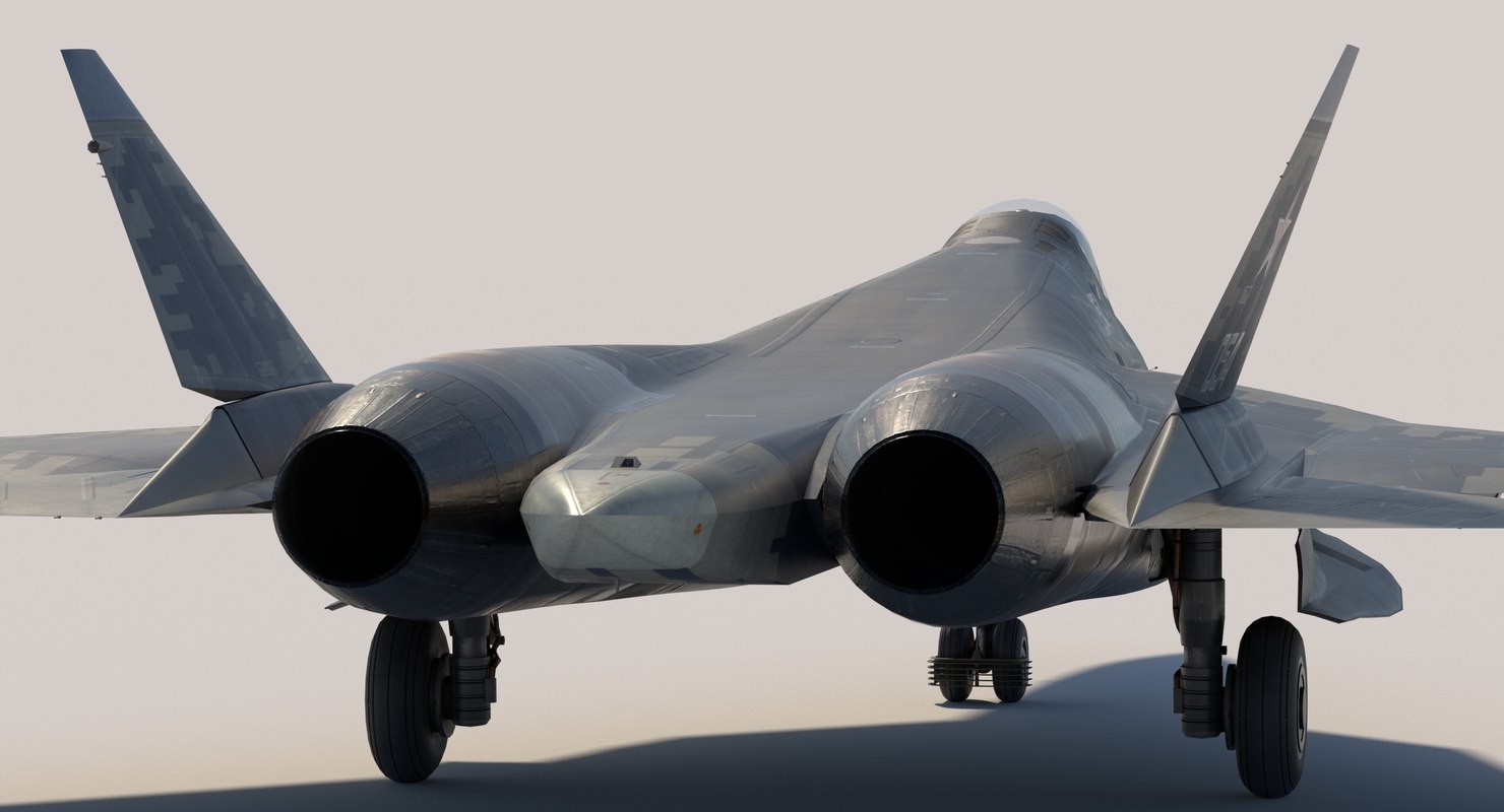 Sukhoi su57 prototype 054 3D - TurboSquid 1411246