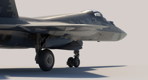 Sukhoi su57 prototype 054 3D - TurboSquid 1411246