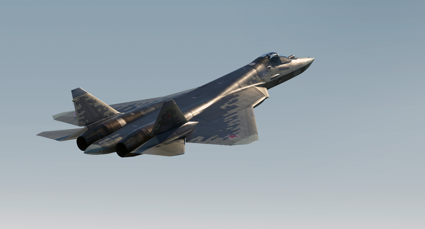 Sukhoi su57 prototype 054 3D - TurboSquid 1411246
