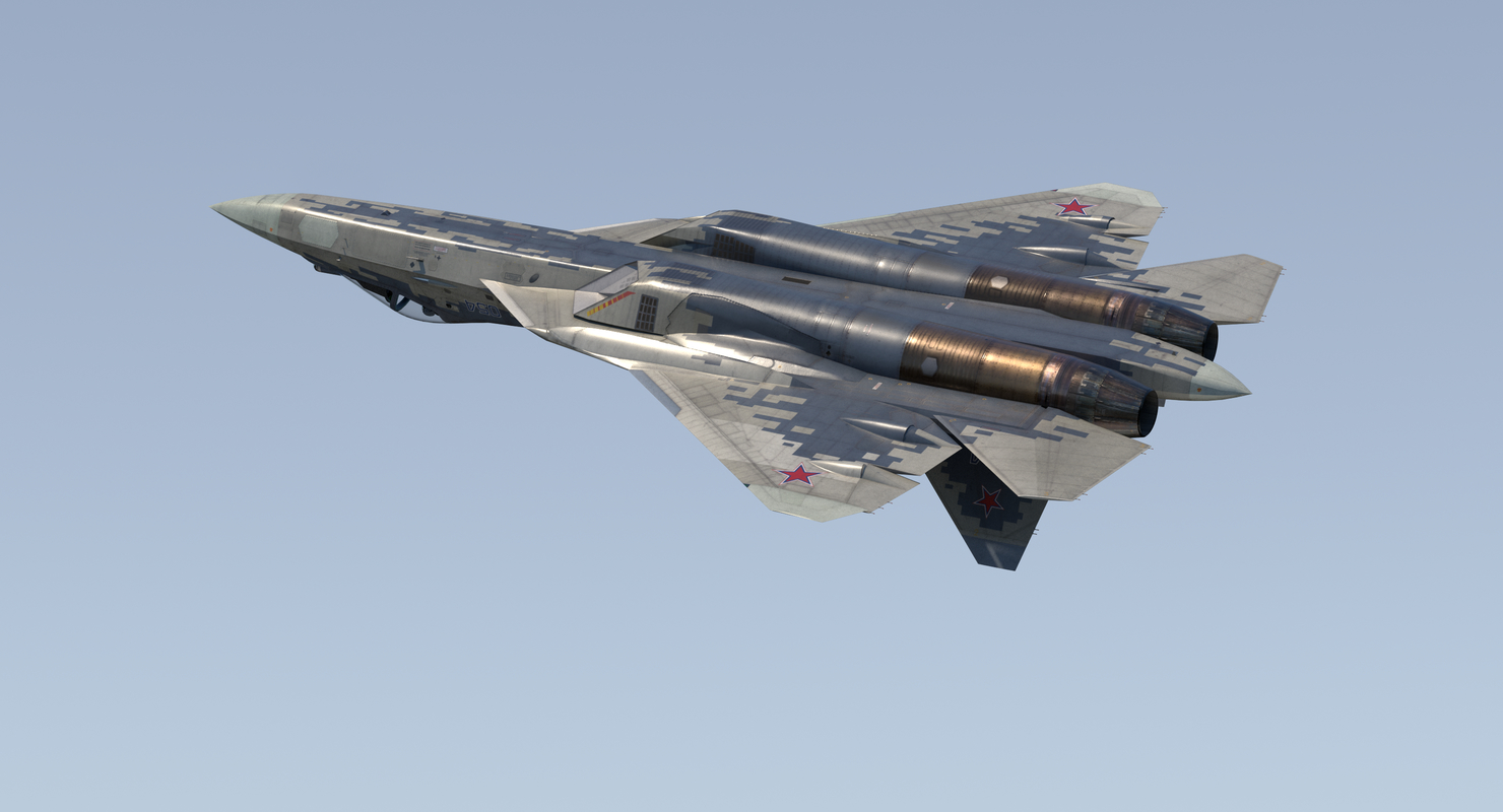 SU57プロトタイプ0543Dモデル - TurboSquid 1411246