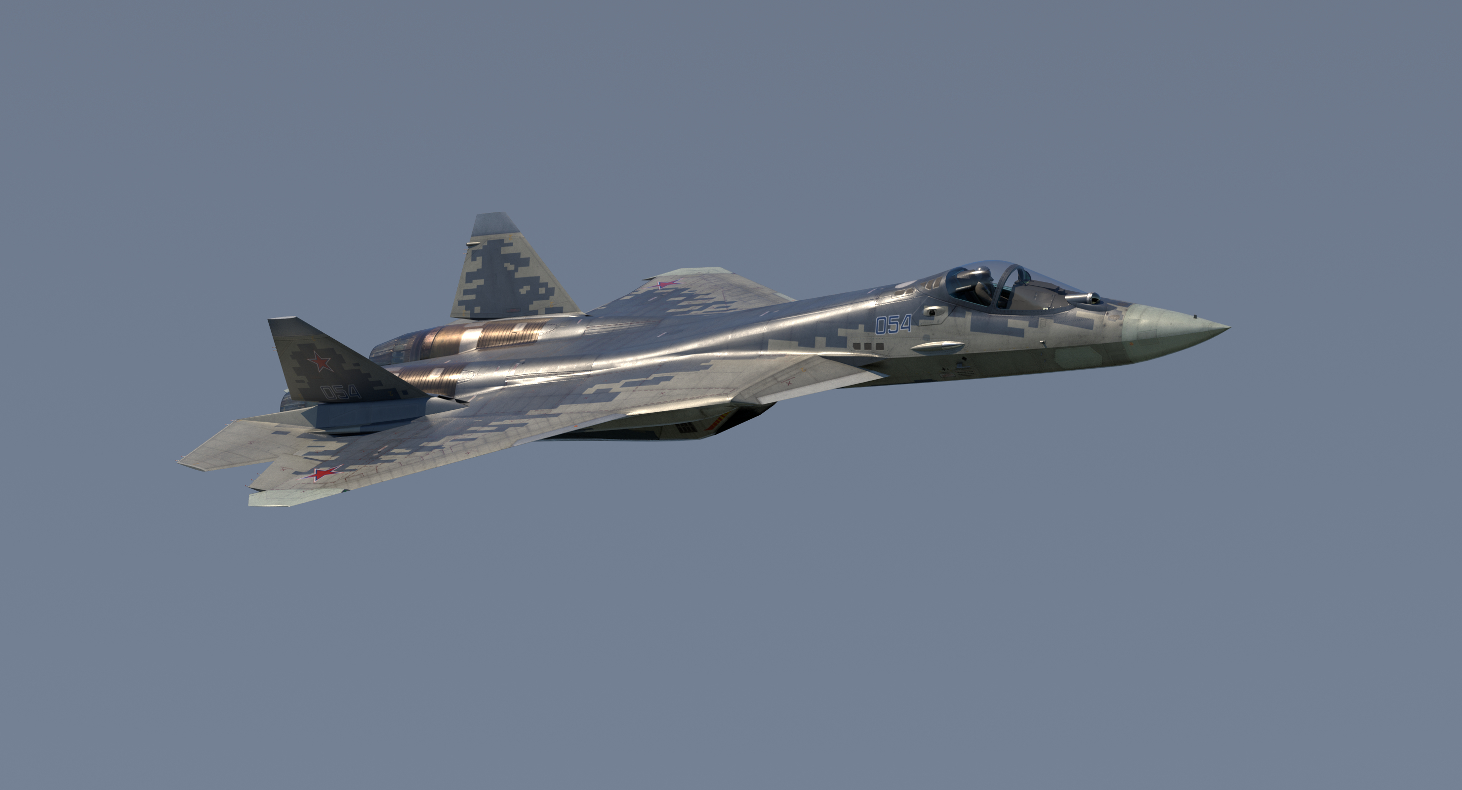 SU57原型0543D模型 - TurboSquid 1411246