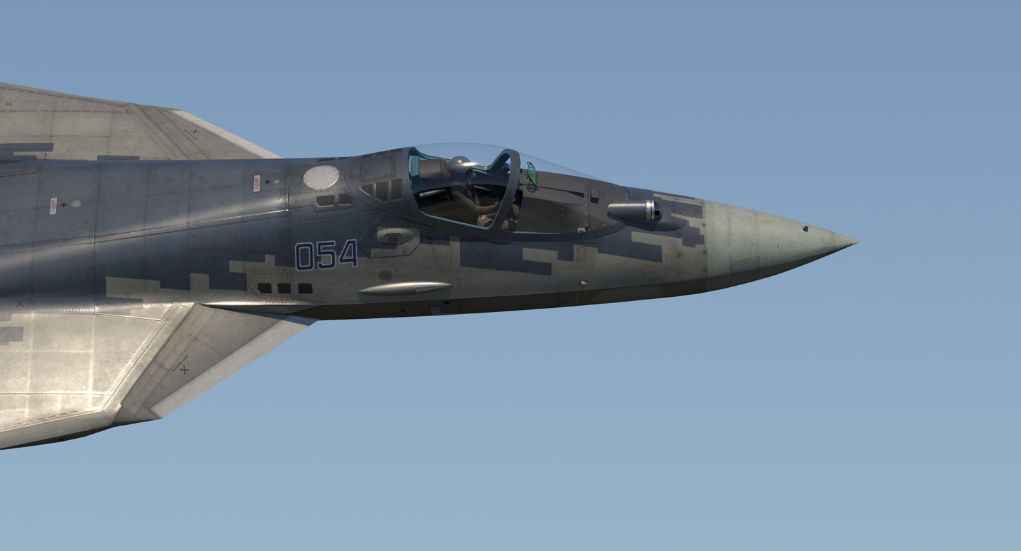 modelo 3d Prototipo SU57 054 - TurboSquid 1411246