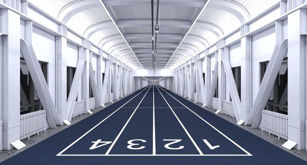 Running Track 3D Models for Download | TurboSquid
