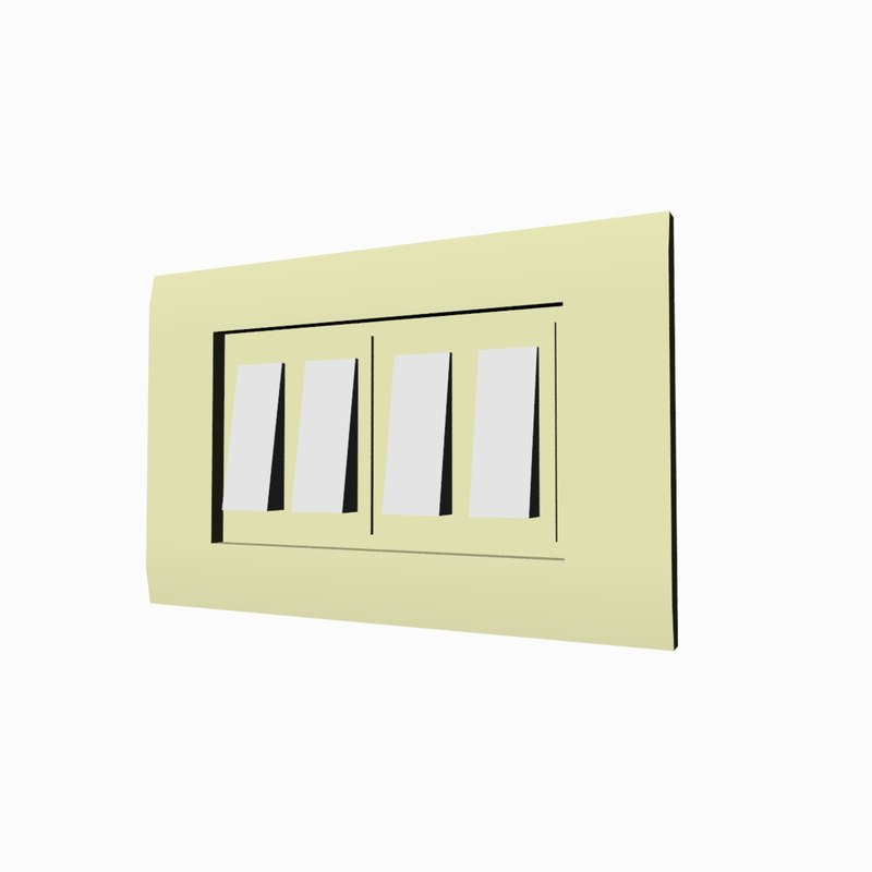 3D switch board model - TurboSquid 1410986