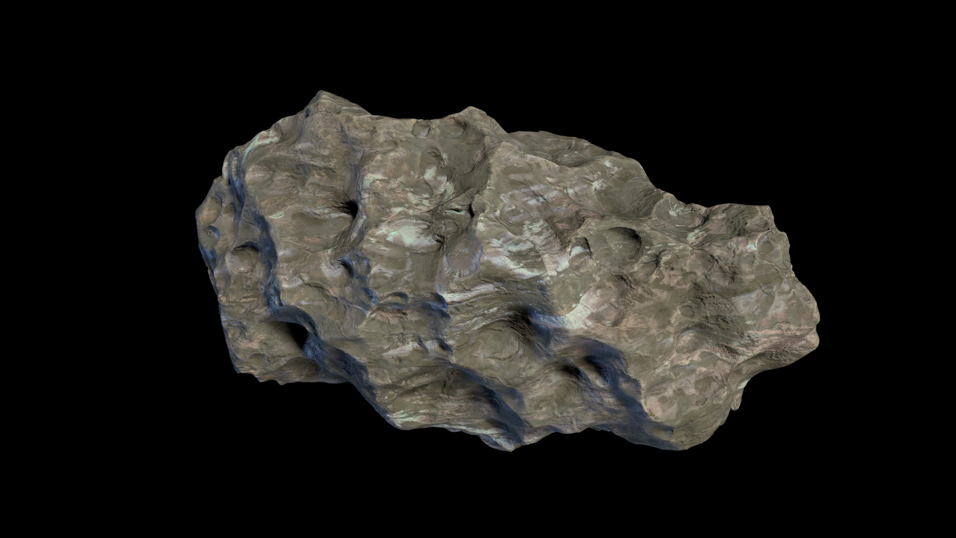 3D pack asteroids model - TurboSquid 1411080