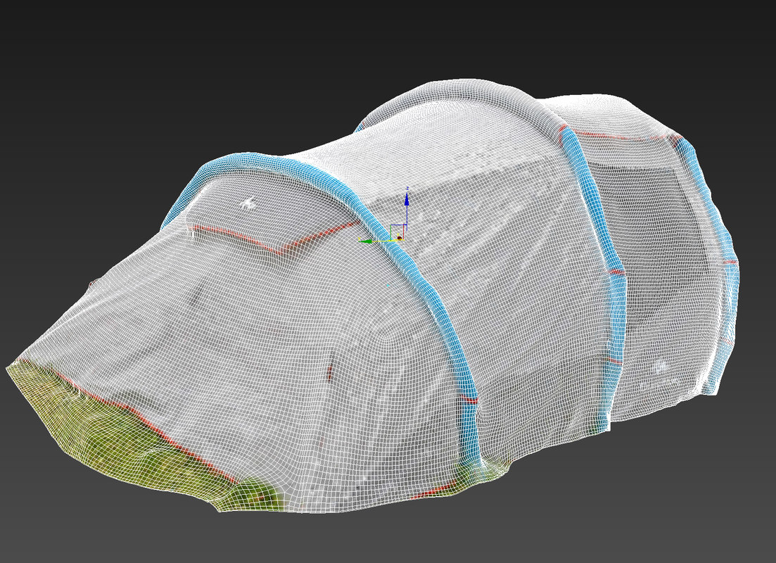 3D real camping tent scanned model - TurboSquid 1411172