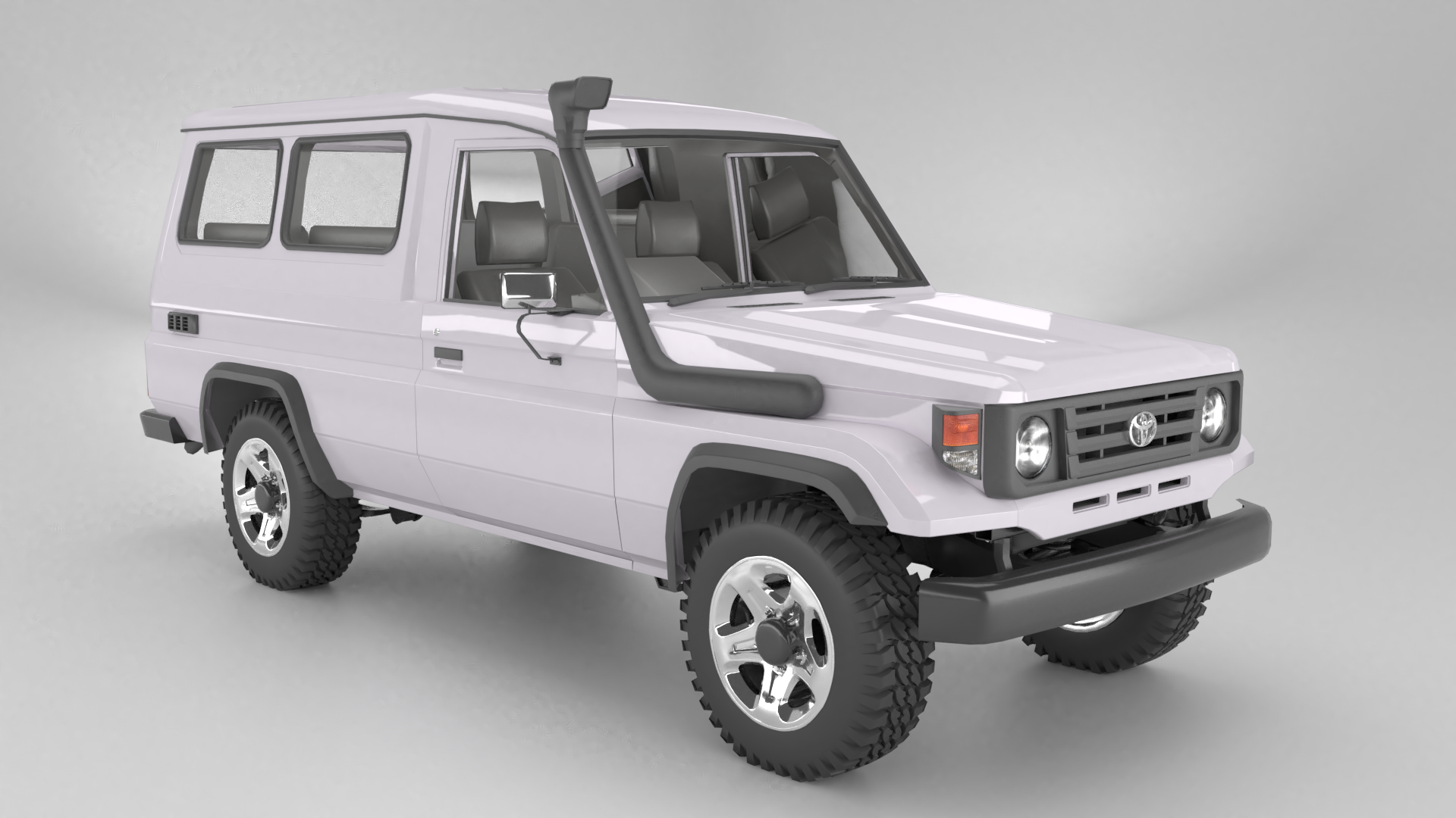 Toyota land cruiser 3D model - TurboSquid 1411238