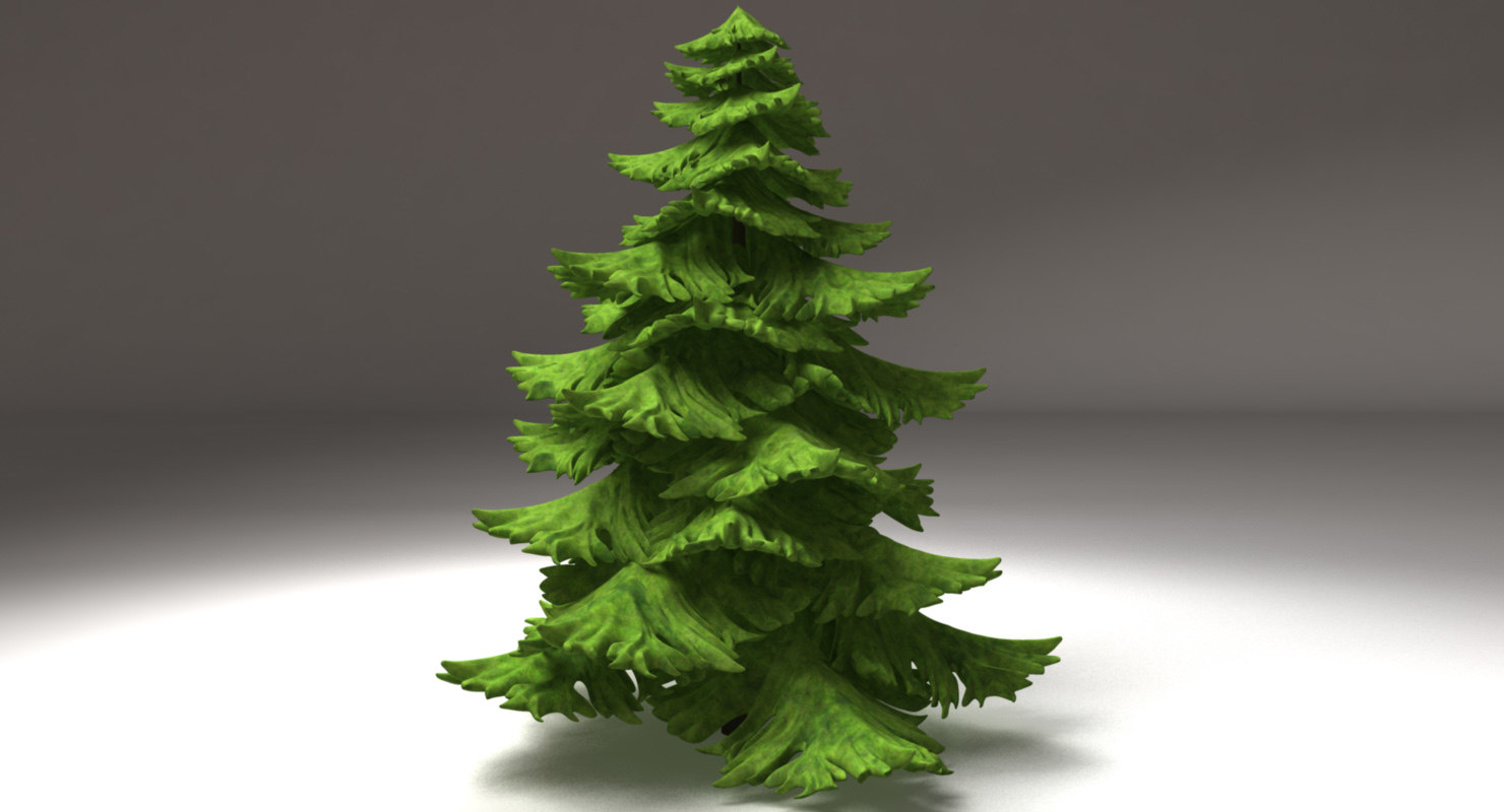fir tree c4d
