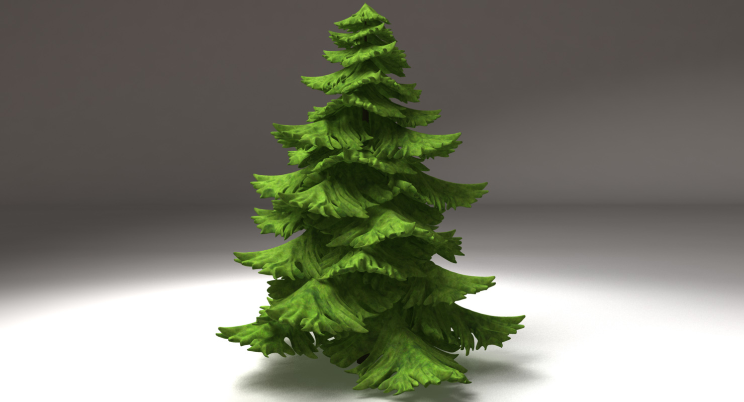 fir tree c4d
