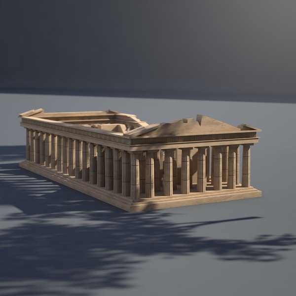 Acropolis marbles history 3D model - TurboSquid 1411206