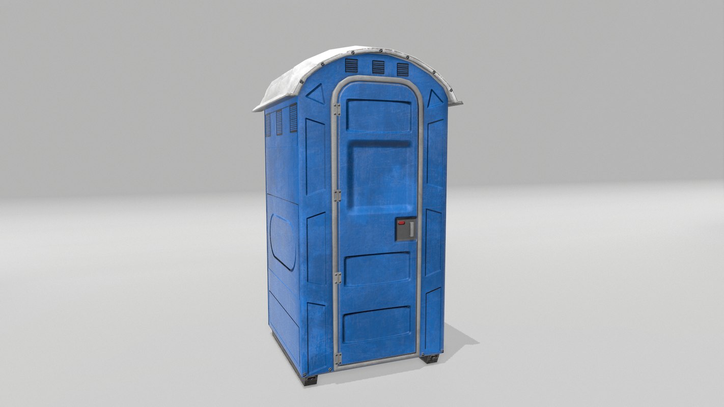 Free 3D model porta potty - TurboSquid 1411316