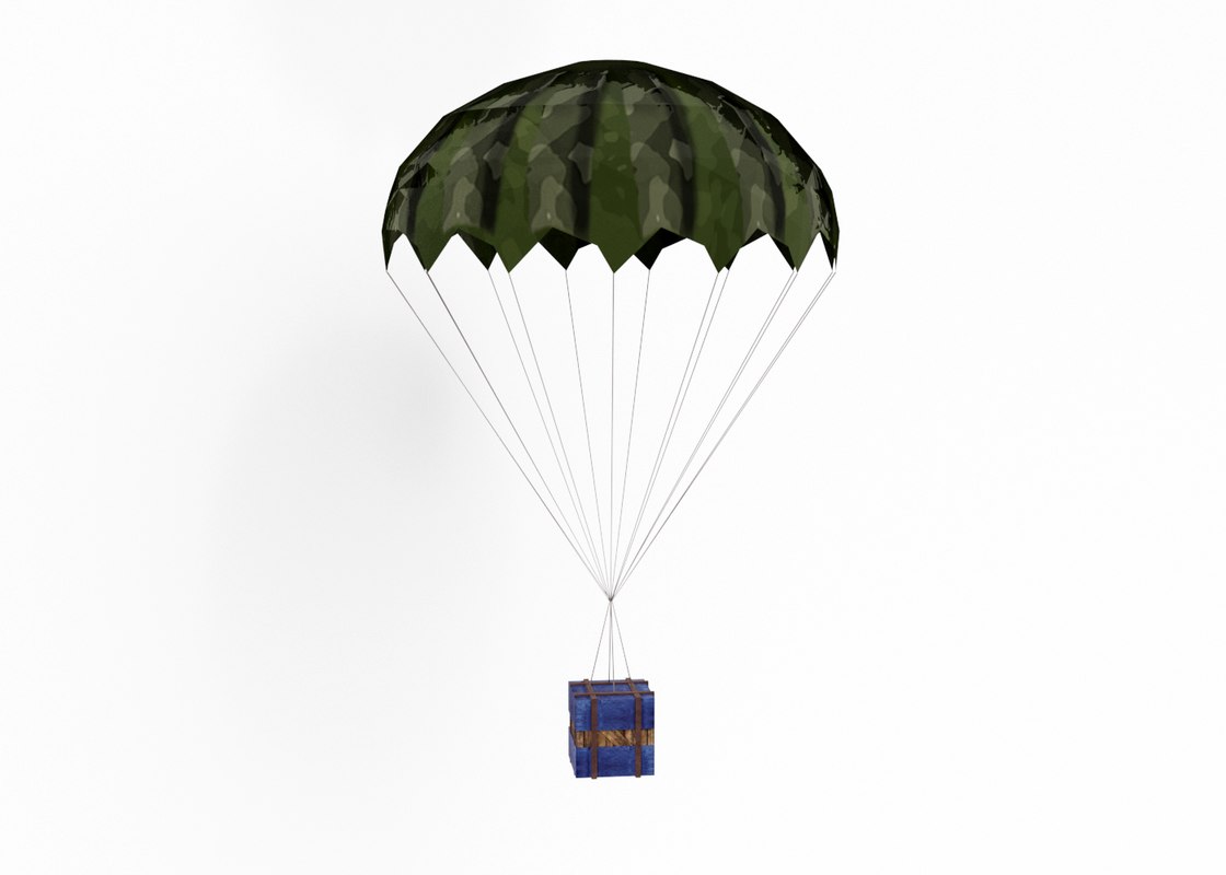 Airdrop air drop 3D model - TurboSquid 1411374