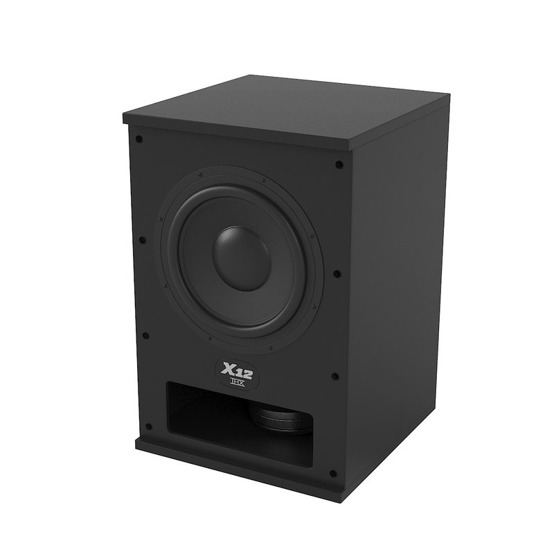 Mksound x12 subwoofer model - TurboSquid 1411388