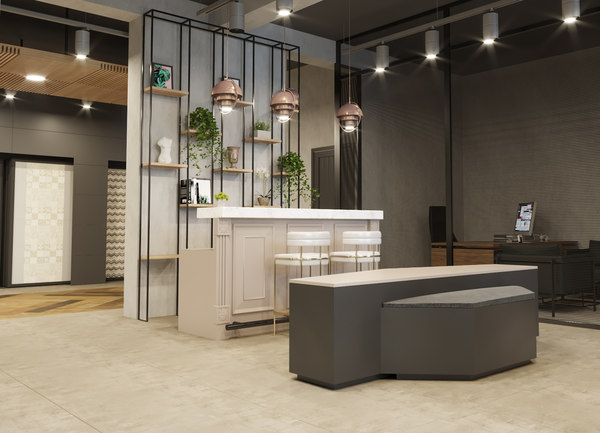3D showroom interior scene - TurboSquid 1411415