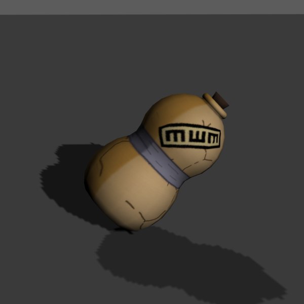 modèle 3D de Gaara Jarre - TurboSquid 1411470