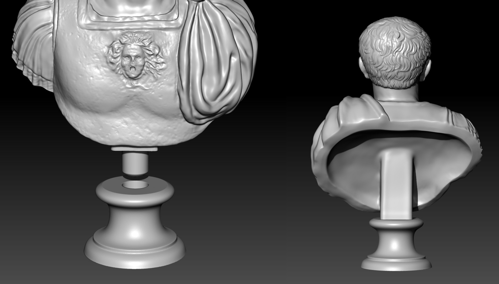 Caesar skull 3D model - TurboSquid 1411539