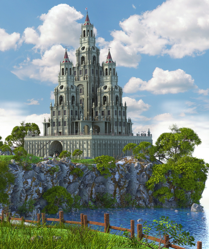 Castle 3D model - TurboSquid 1411549