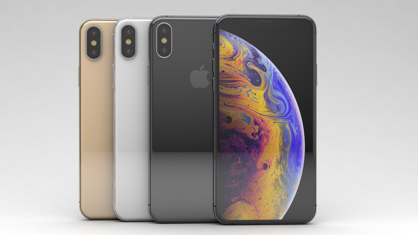 3D model iphone xs x - TurboSquid 1411574
