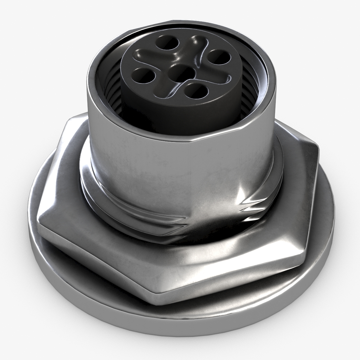 3D pin digital connector 1 - TurboSquid 1411601