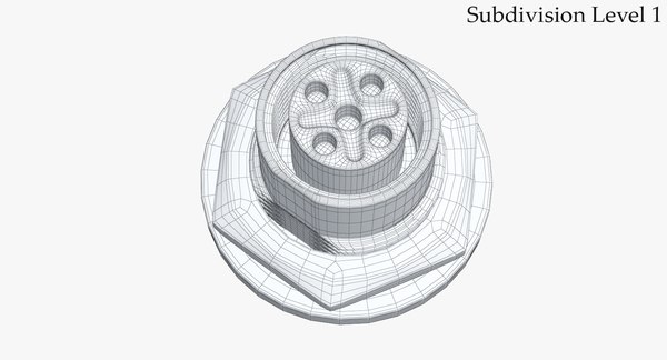 3D pin digital connector 1 - TurboSquid 1411601