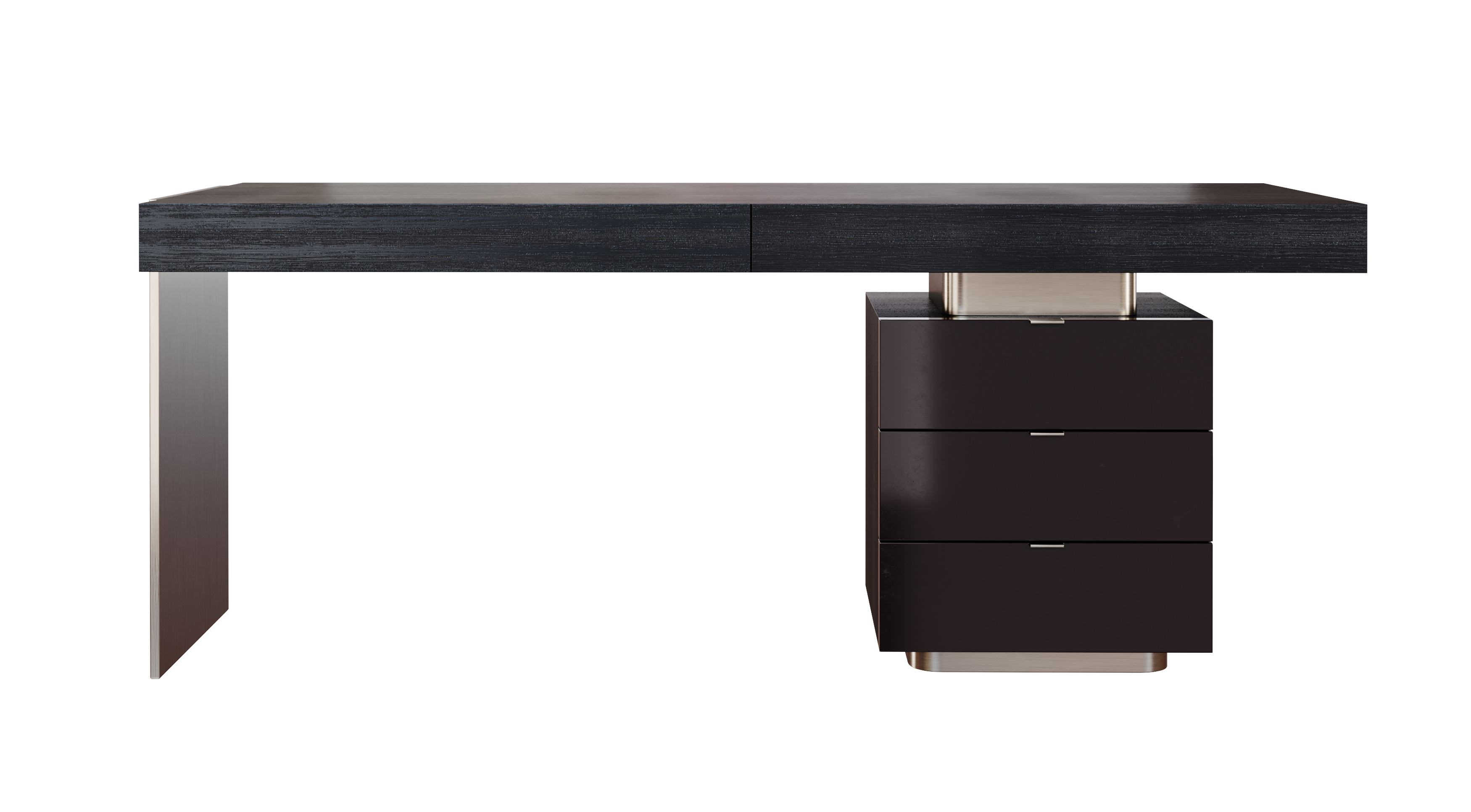 3D minotti carson writing desk model - TurboSquid 1411800