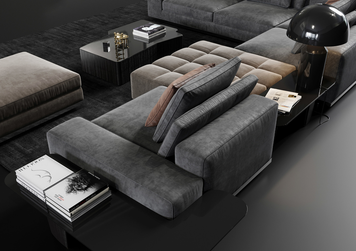 3D model minotti lawrence set - TurboSquid 1411817