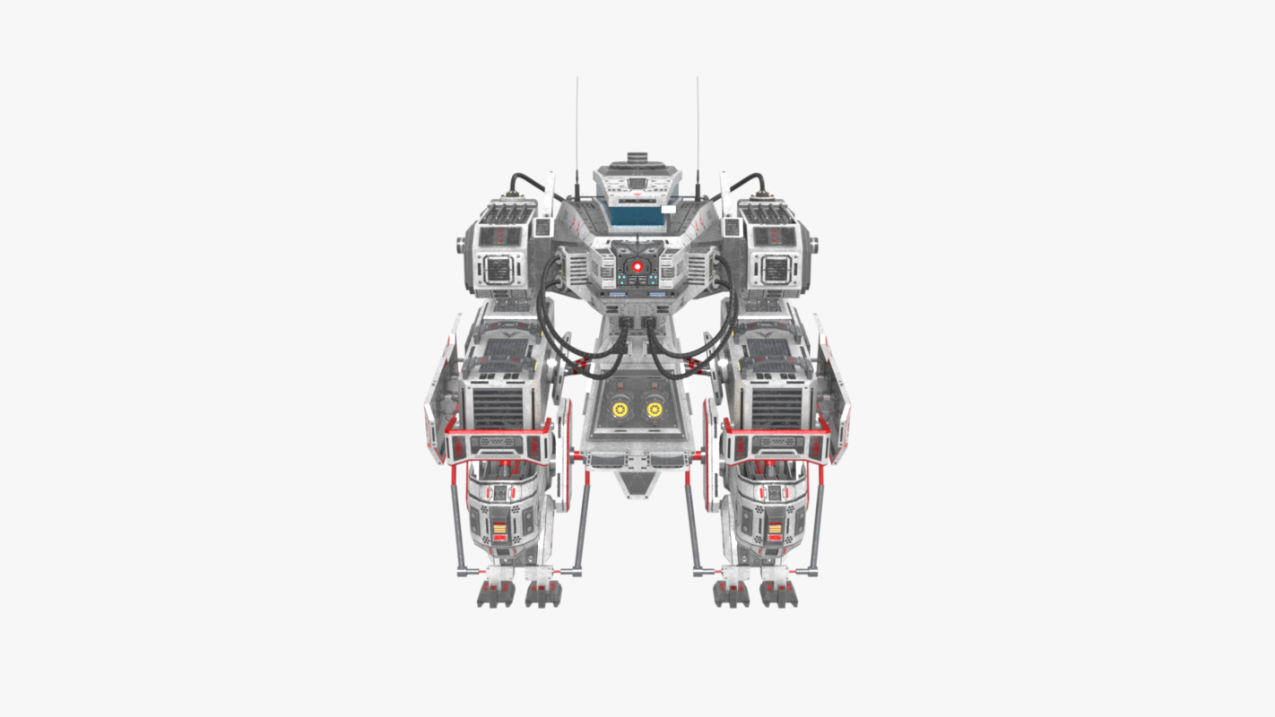 Mech weapons 3D model - TurboSquid 1410399