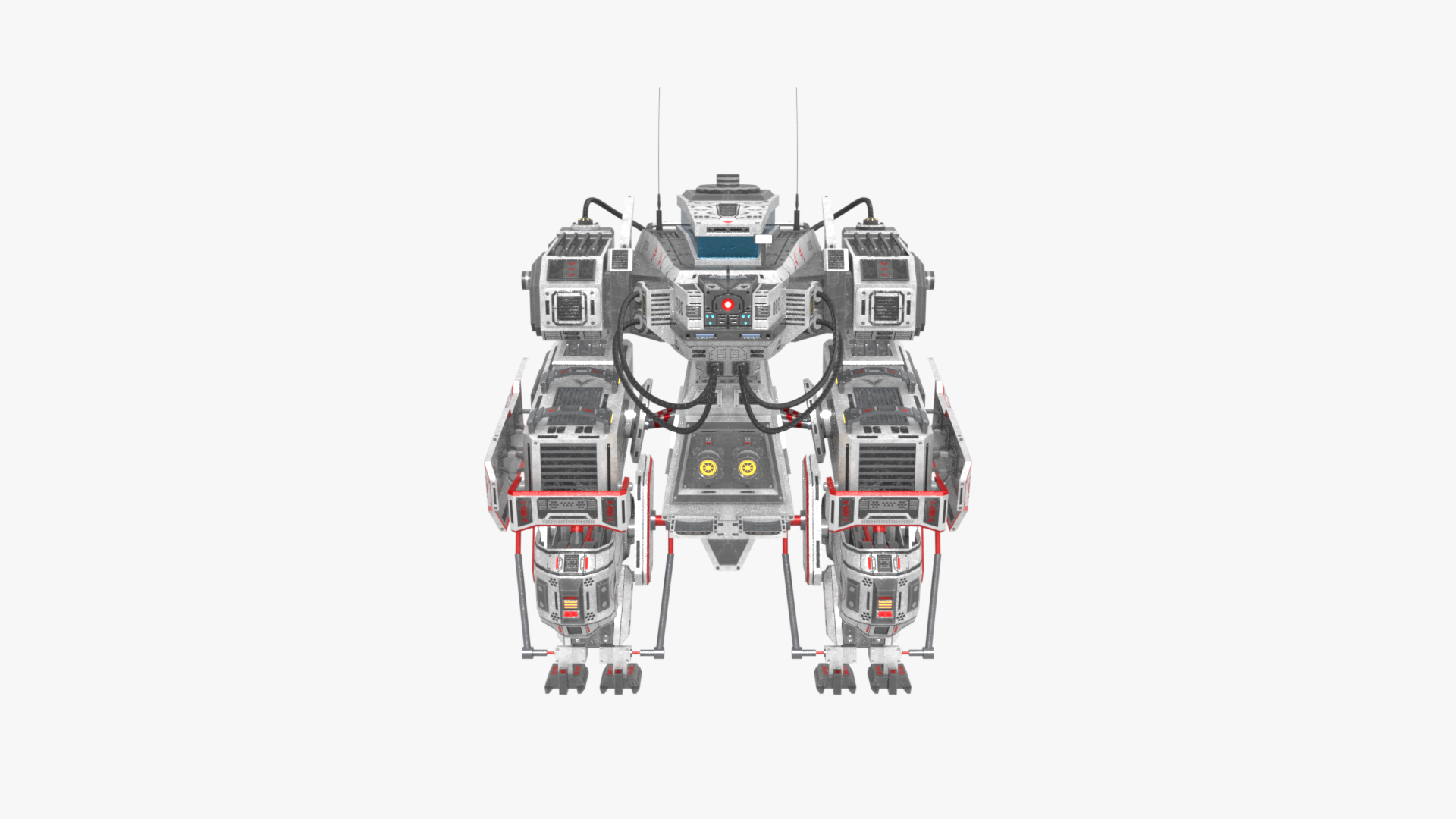 Mech weapons 3D model - TurboSquid 1410399
