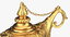 3D golden magic lamp gold - TurboSquid 1412698