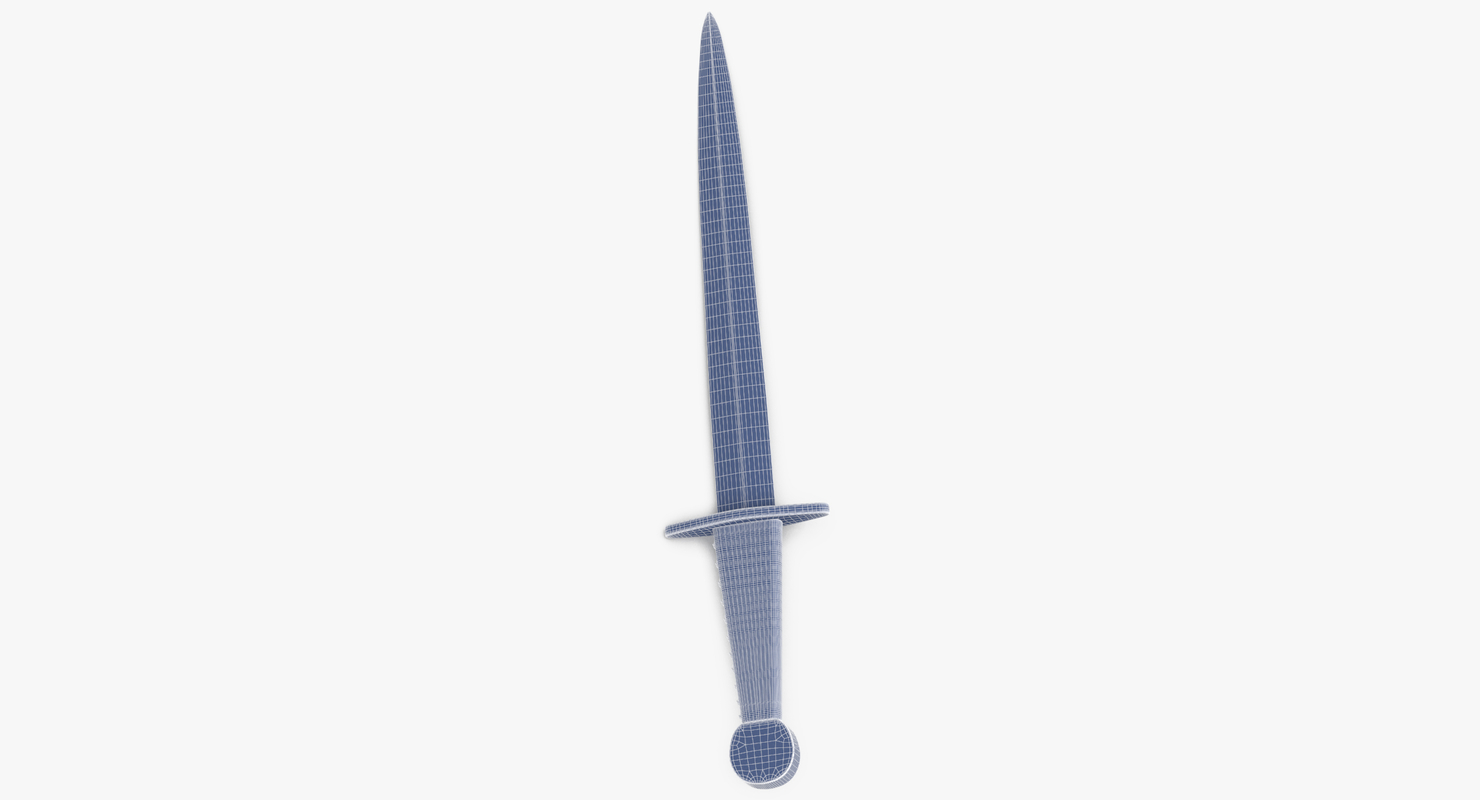 Dagger short 3D model - TurboSquid 1412058