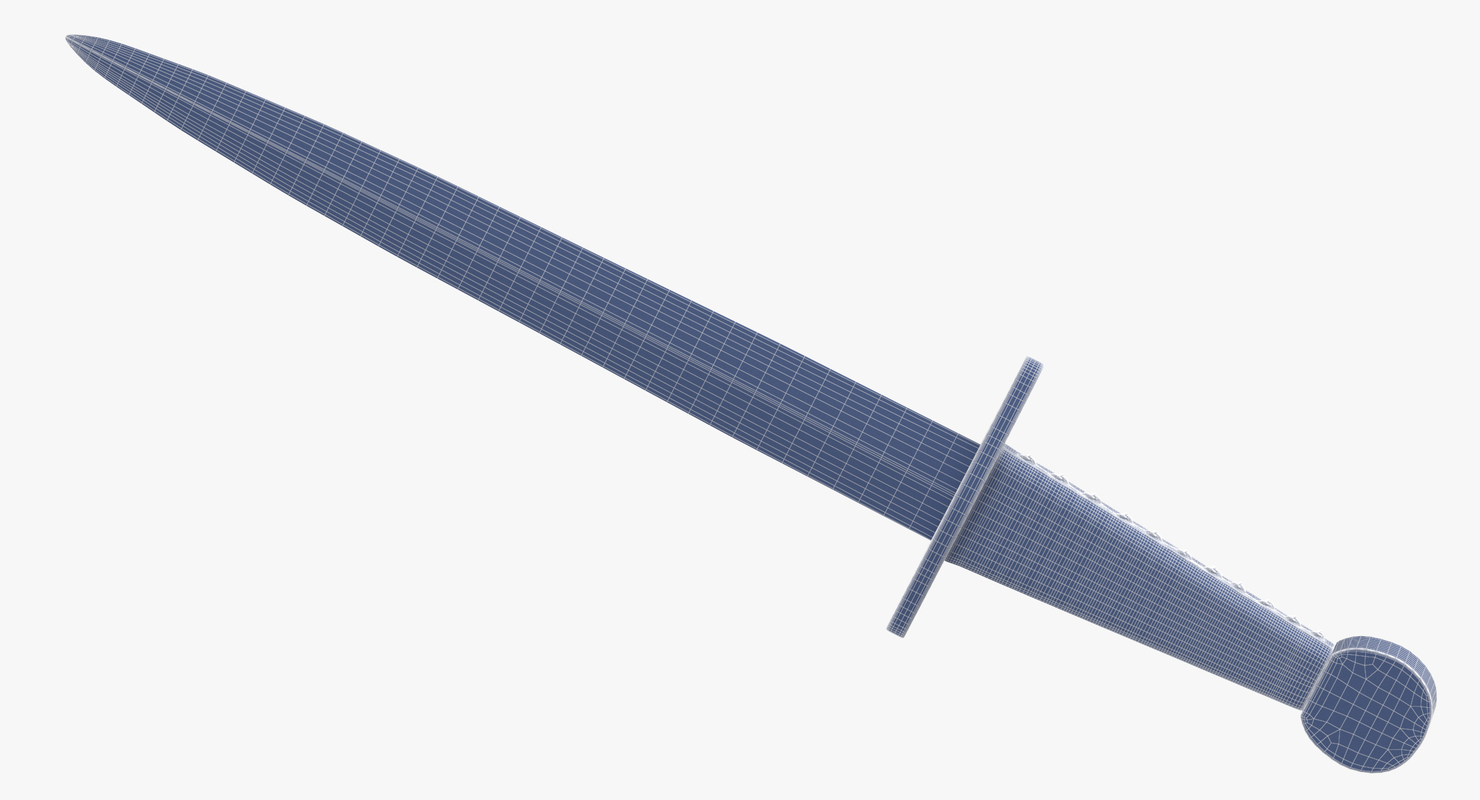 Dagger short 3D model - TurboSquid 1412058