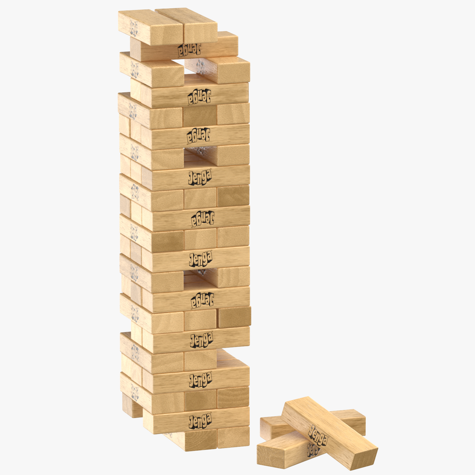 3D model jenga towers games - TurboSquid 1484065
