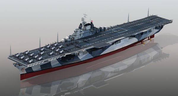 Uss yorktown cv-10 1944-1945 model - TurboSquid 1412163