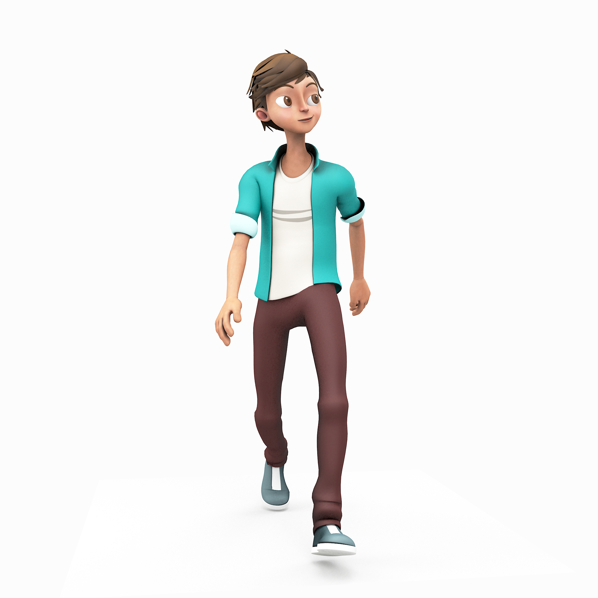 3D lucas cartoon boy - TurboSquid 1412561