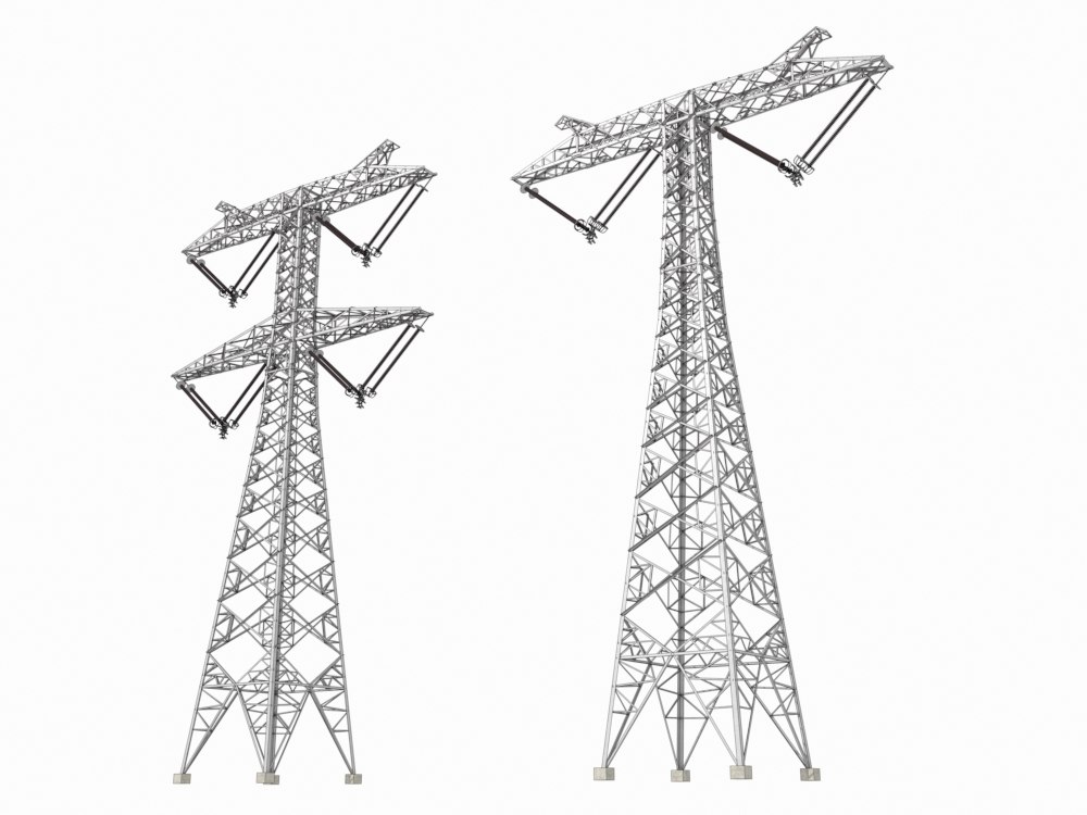 3D pylon - TurboSquid 1412297
