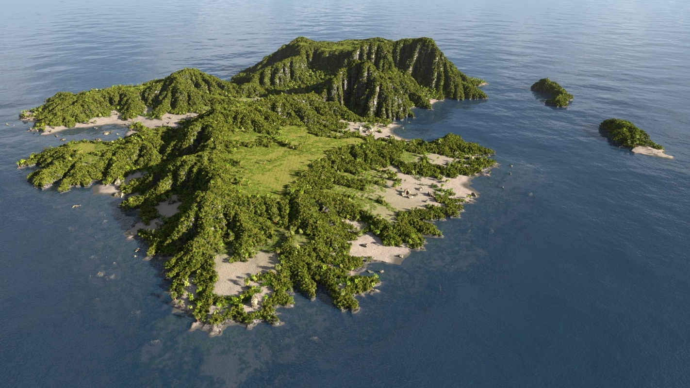 Island blender 3D model - TurboSquid 1412303