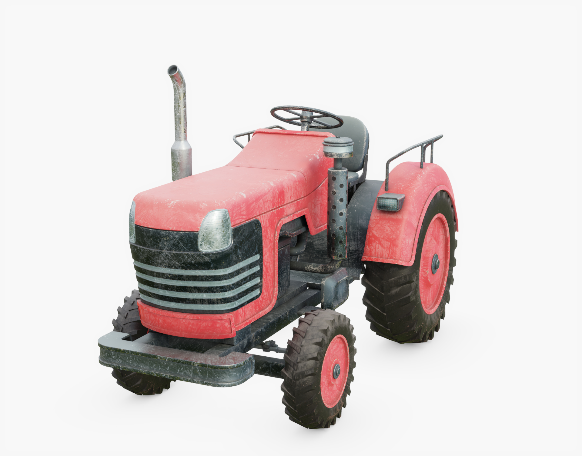 3D tractor model - TurboSquid 1241019