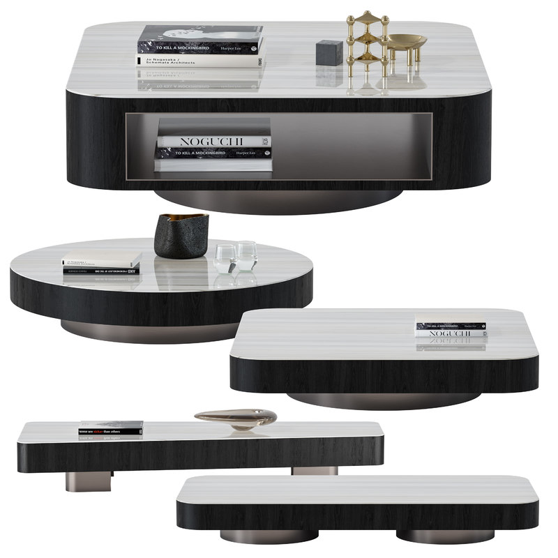 3D minotti milton coffee tables model - TurboSquid 1412421