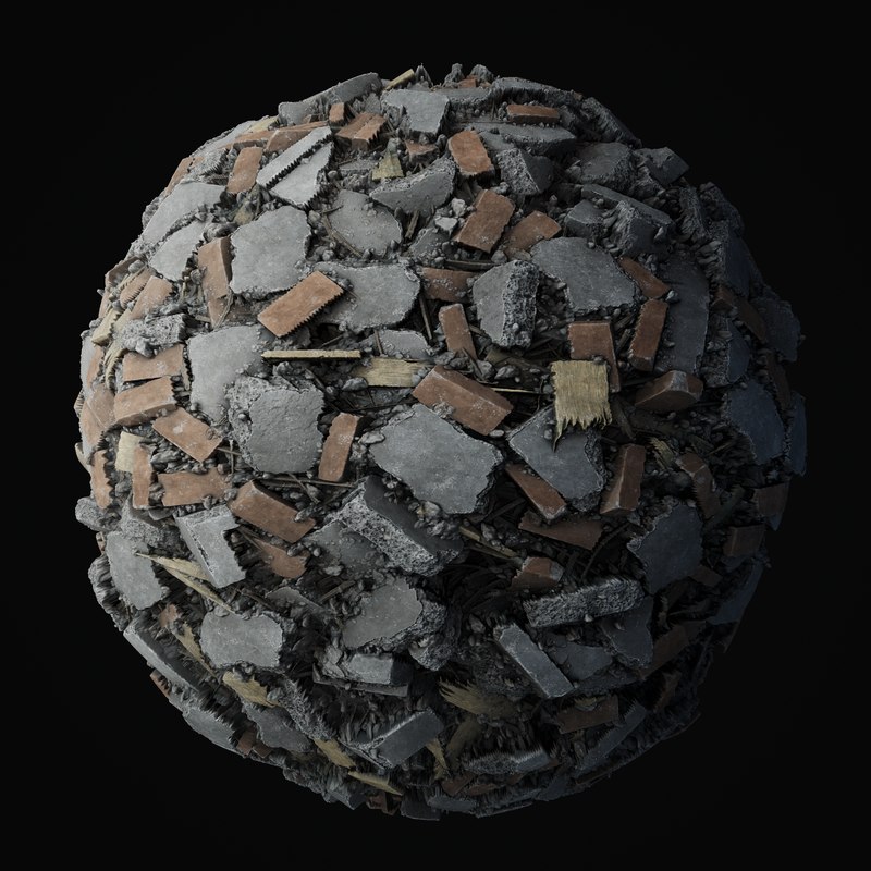 Texture debris seamless pbr