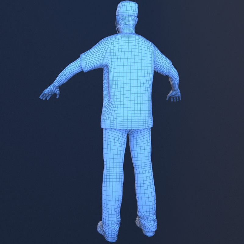 3D medical pack surgeon doctor - TurboSquid 1412509