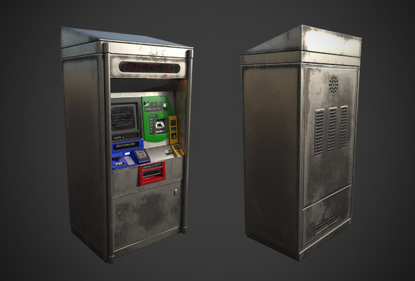 Ticket Machine 3D Models for Download | TurboSquid