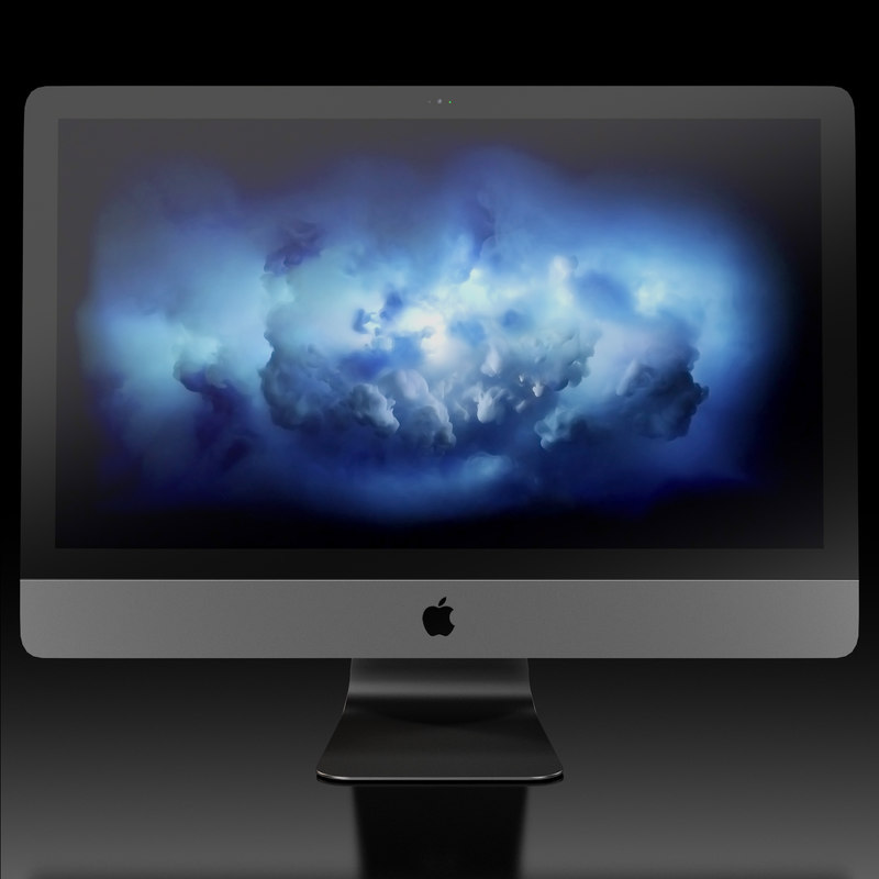 Apple iMac Pro Retina 5K de 27 polegadas Modelo 3D - TurboSquid 1412542