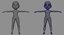 3D base character girl model - TurboSquid 1291521
