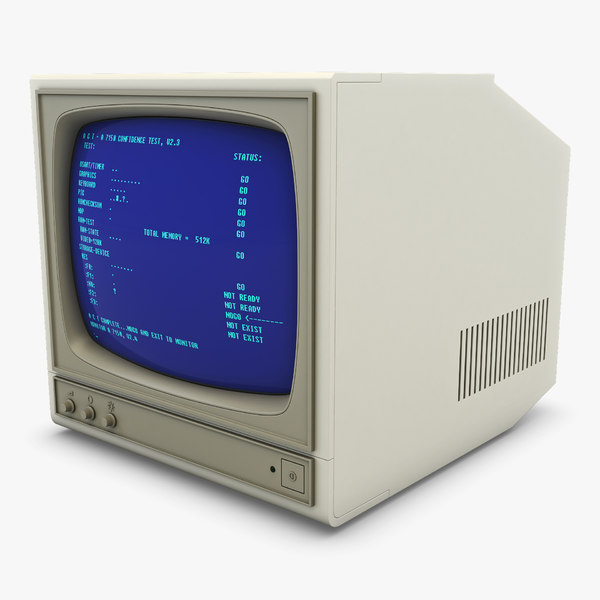 CRT Monitor 3D Models for Download | TurboSquid