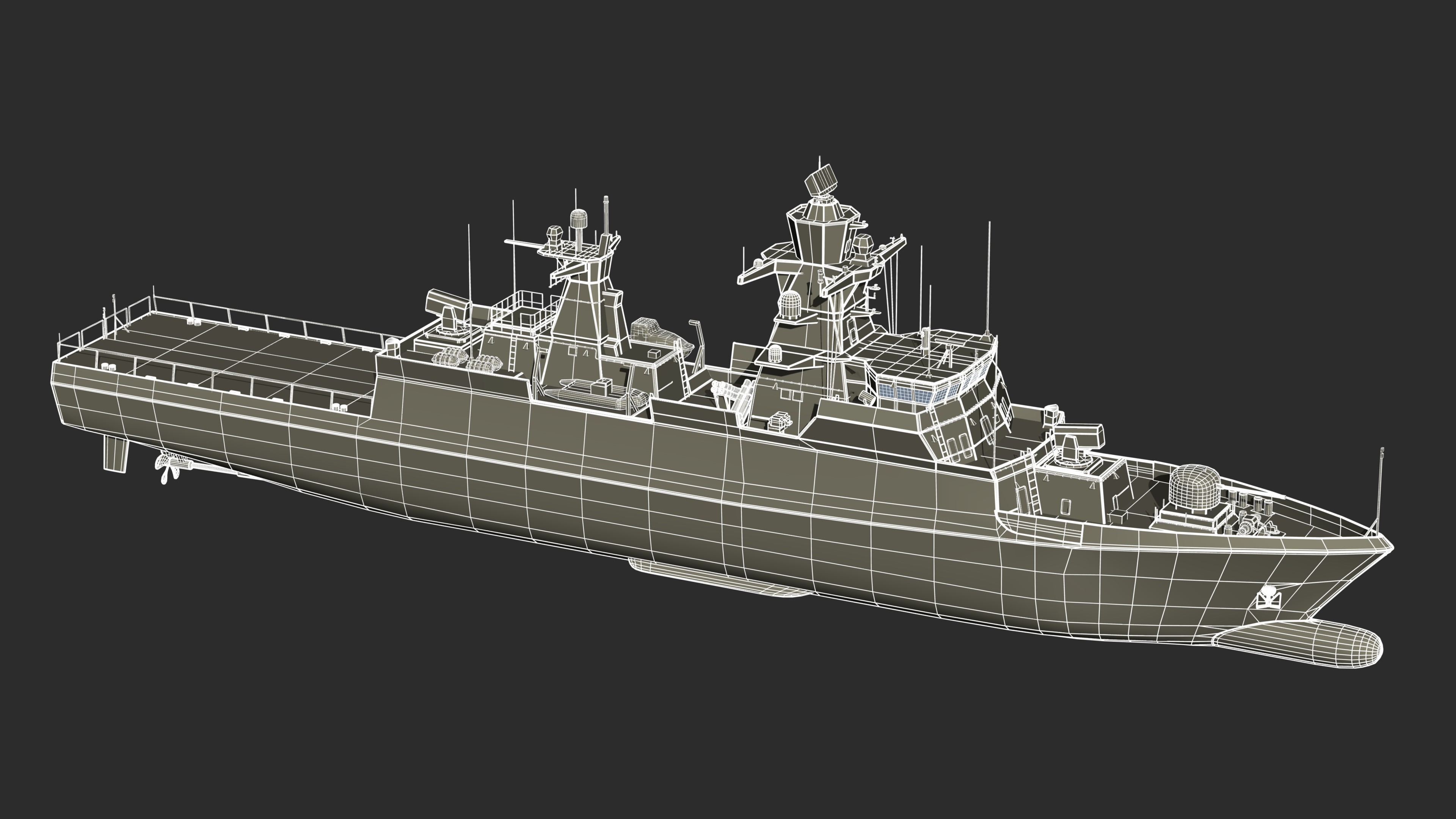 K130 Corvette 3D-Modell - TurboSquid 1412892