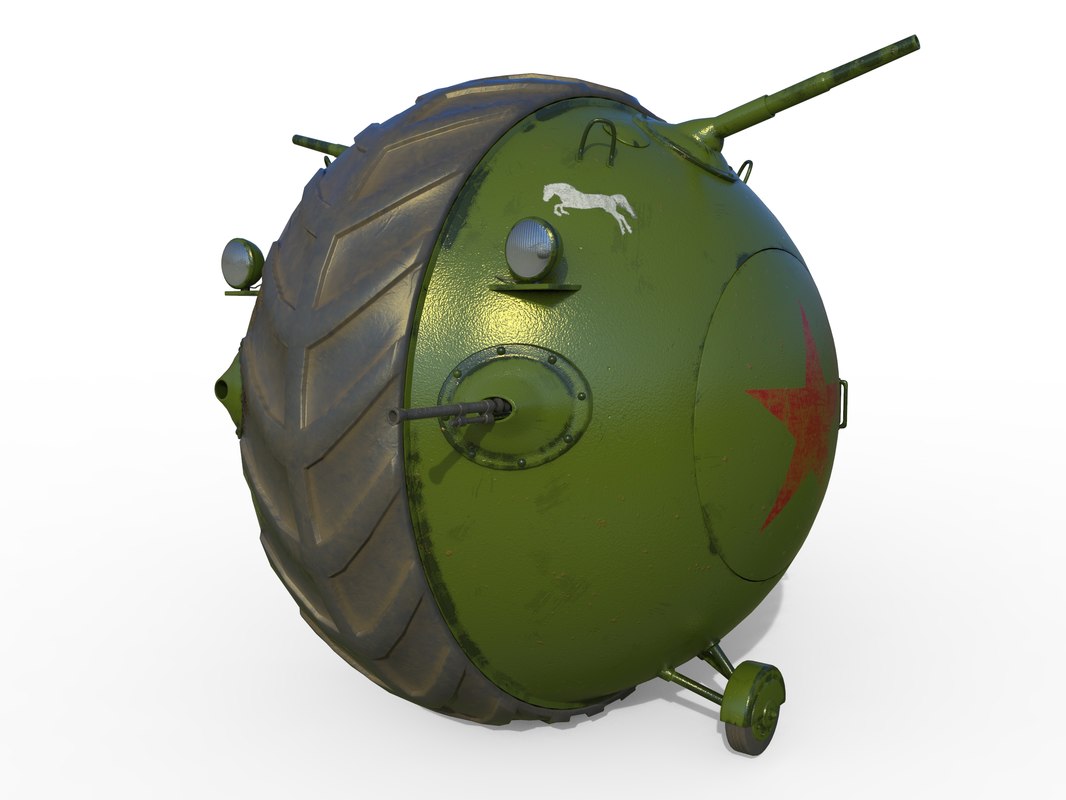 3D tank ball model - TurboSquid 1413114