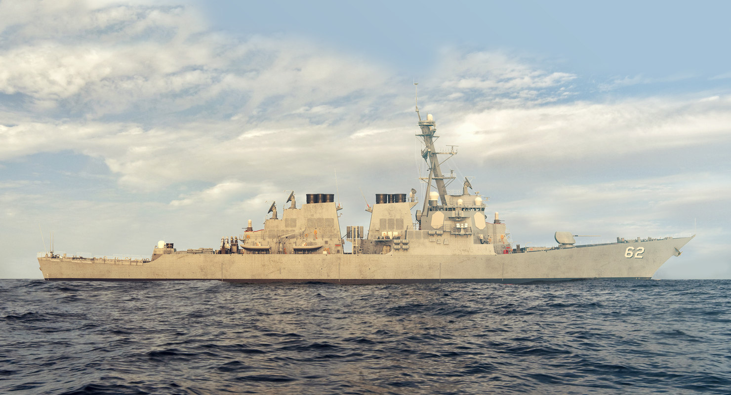 3D model uss fitzgerald ddg - TurboSquid 1413238