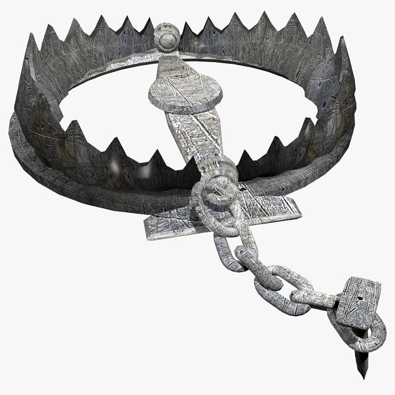 Bear trap animations 3D model - TurboSquid 1413327
