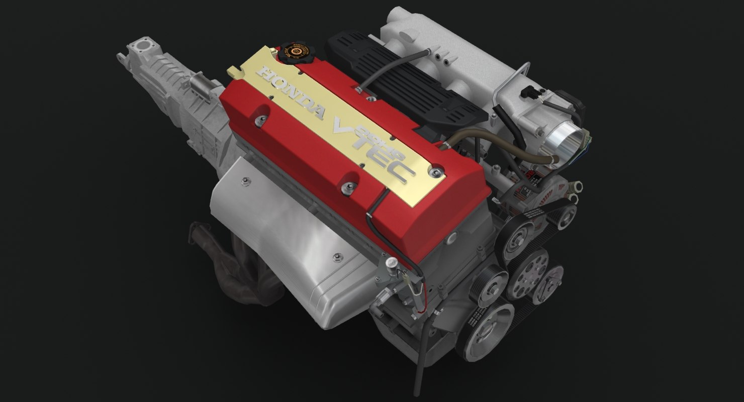 Honda f22c1 2 2l 3D model - TurboSquid 1412911